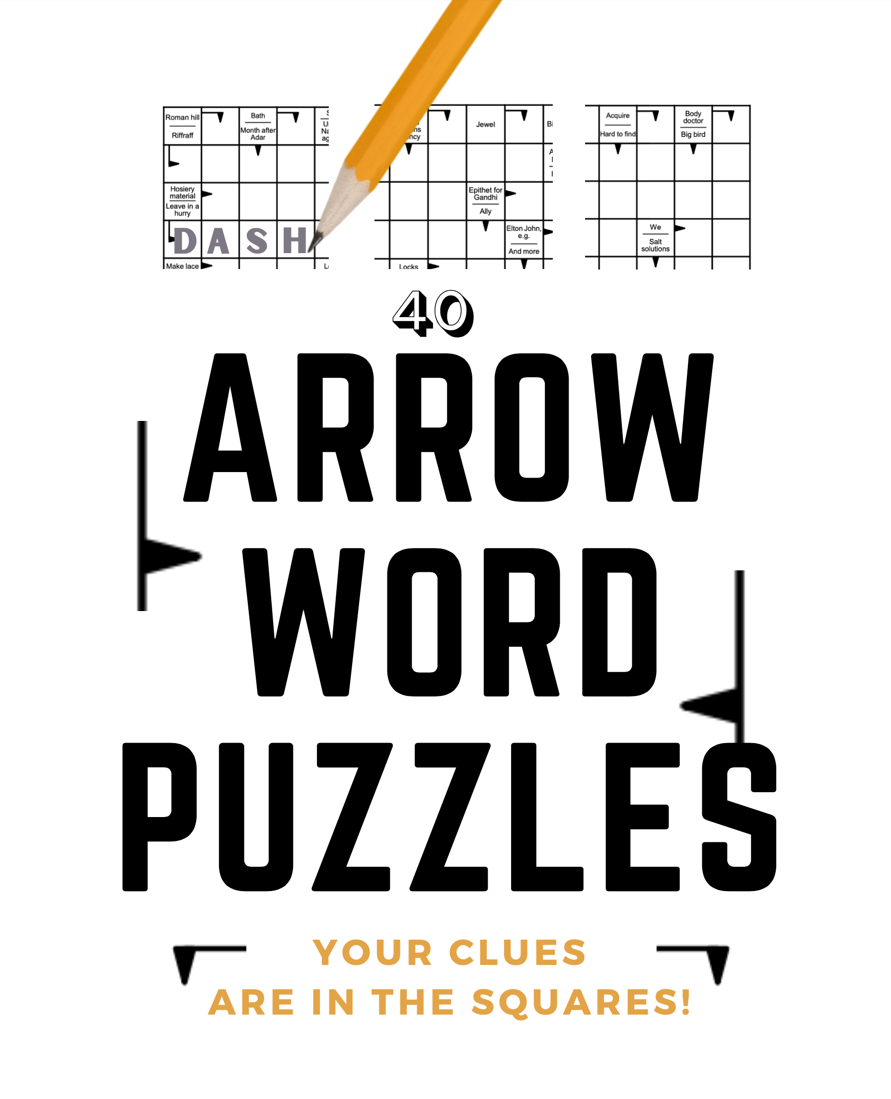 40 Arrow Word Puzzles