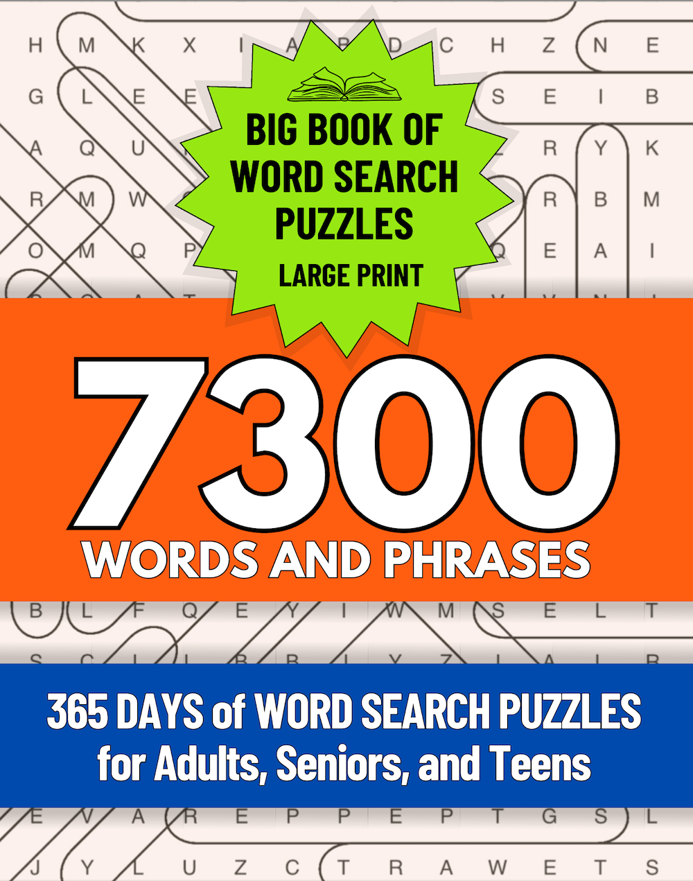 365 Days of Word Search Puzzles